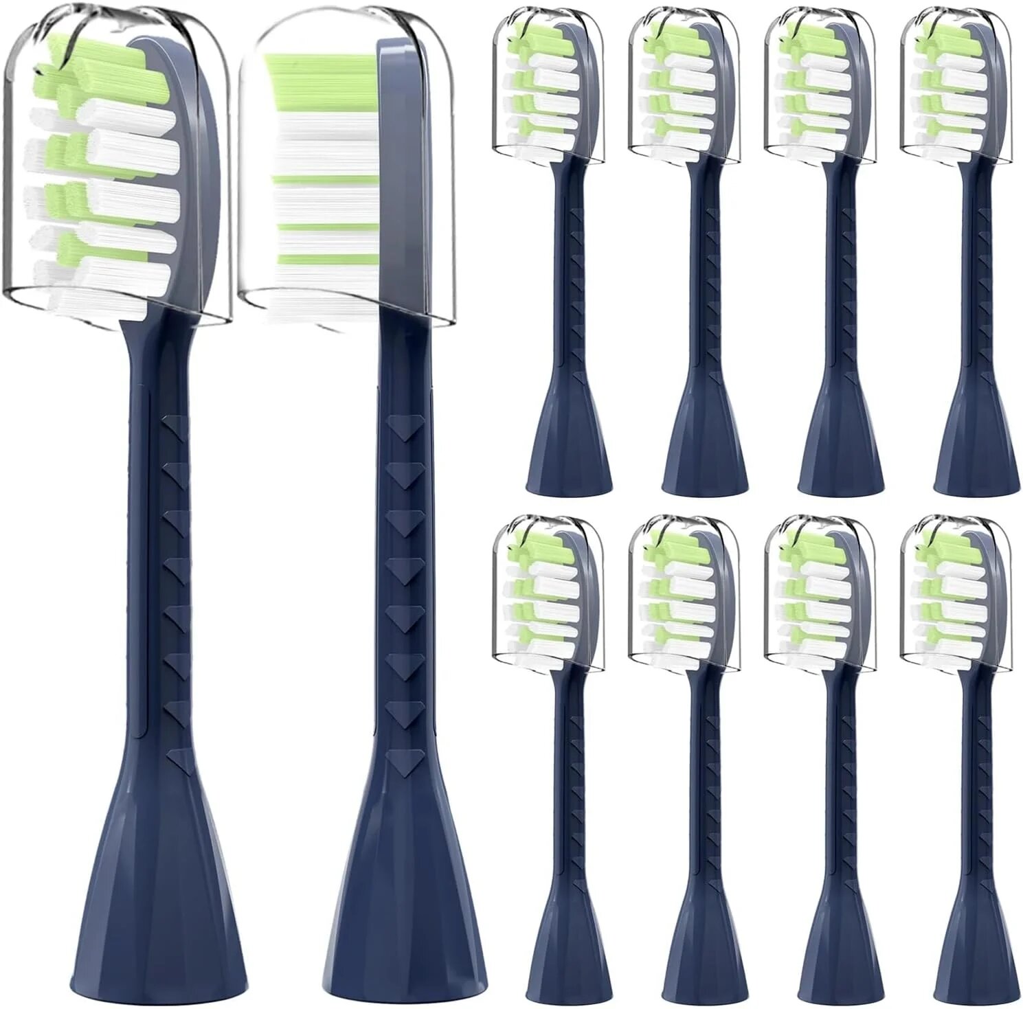 10 Упаковок Сменных Насадок Для Зубных Щеток, Совместимых С Philips One Series Sonicare HY1200/06 BD1003/AZ