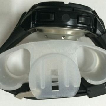 Кардиомонитор, черный, синий