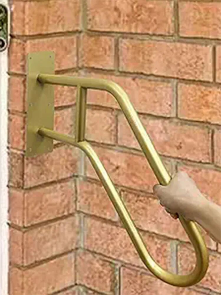 Перила металлические входные , черный , перила для безопасности пожилых