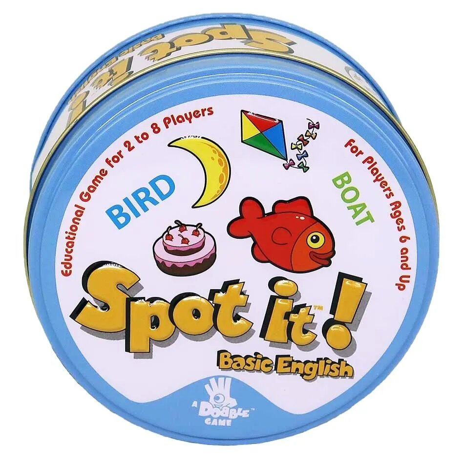 Spot it Game Развлекательная настольная игра для детей и взрослых Доббль "Дуббль" Dobble на внимание и скорость