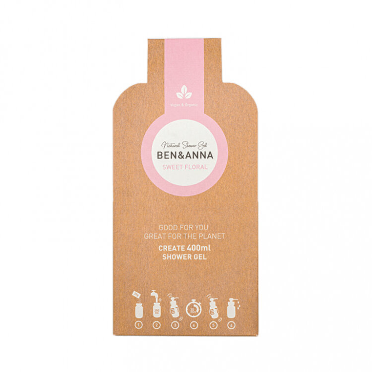 Ben & Anna Гель для душа SWEET FLORAL 40 г