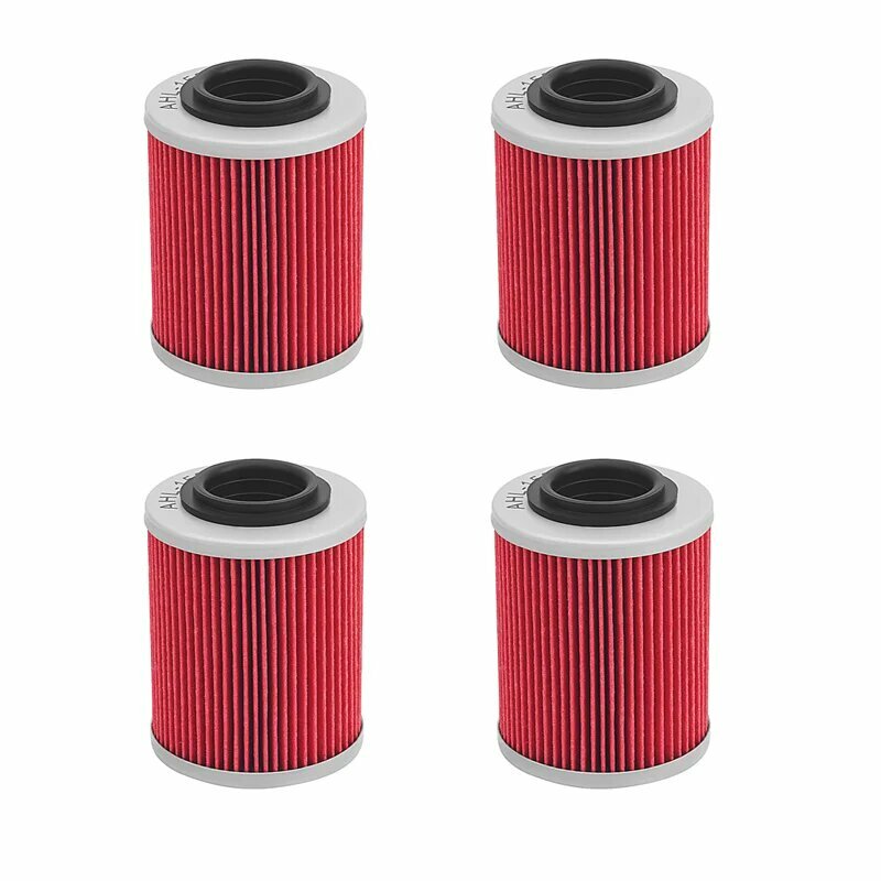 Масляный фильтр для Can-Am, Aprilia, 4шт, Цвет: 4pcs