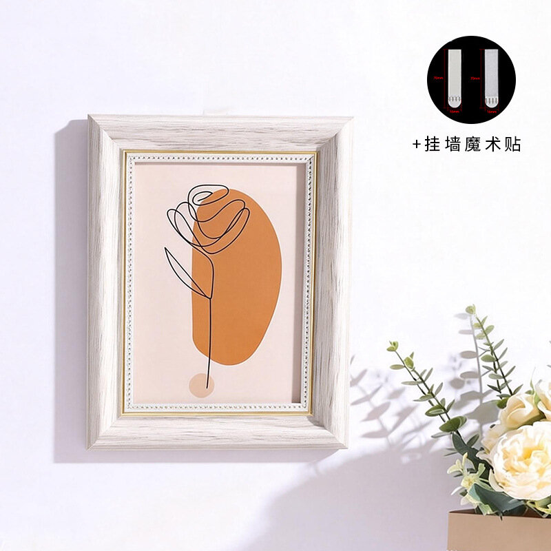 Креативная американская ретро рамка для фото, подставка для отображения, рамка для свадебных фото 6inch 7inch 8inch 10inch года, настенная рамка, пустая рамка для крепления