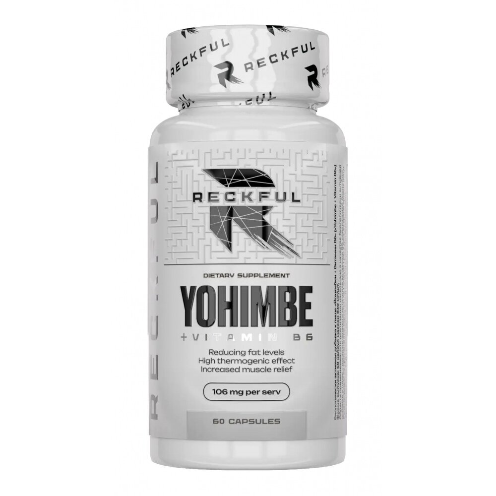 Reckful Yohimbe, 60 капсул