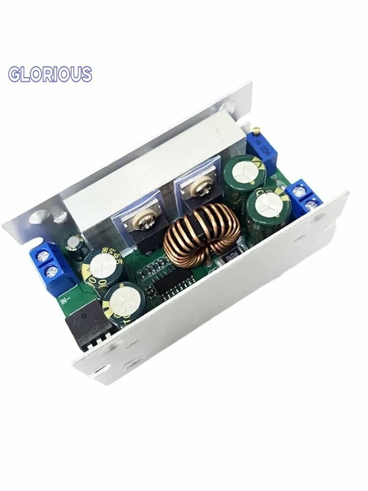 Бак Конвертер 200W 15A DC-DC Понижающий Силовой Модуль 8-60V Вход 48V На 1-36V Выход 5V 12V 24V 19V