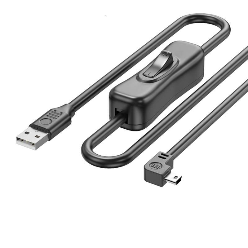 Кабель для передачи данных USB-Mini USB с переключателем-2 м-слева