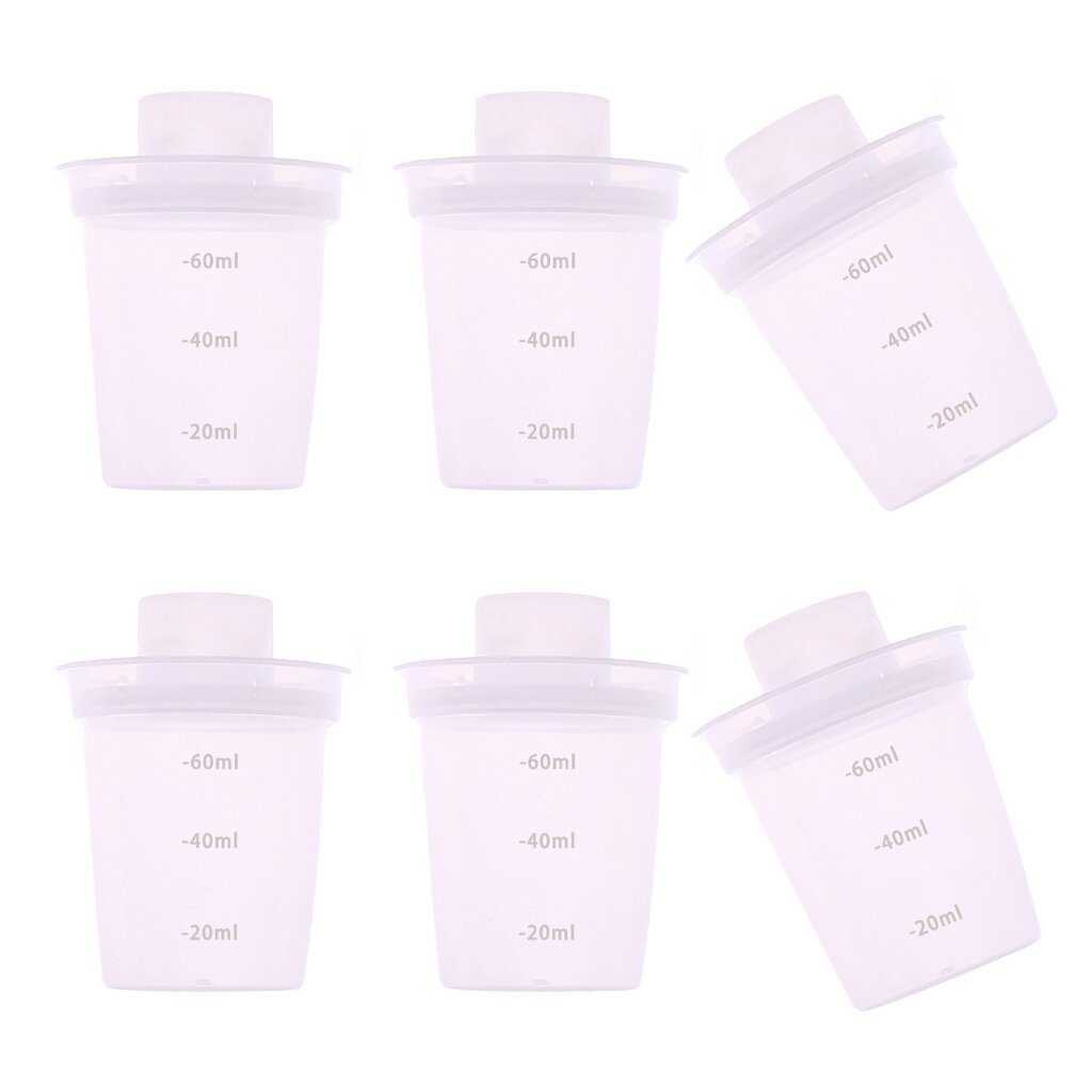 6 шт, контейнеры для хранения детского сухого молока, коробка-органайзер, компактный дизайн, дозатор для детского питания, незаменимый