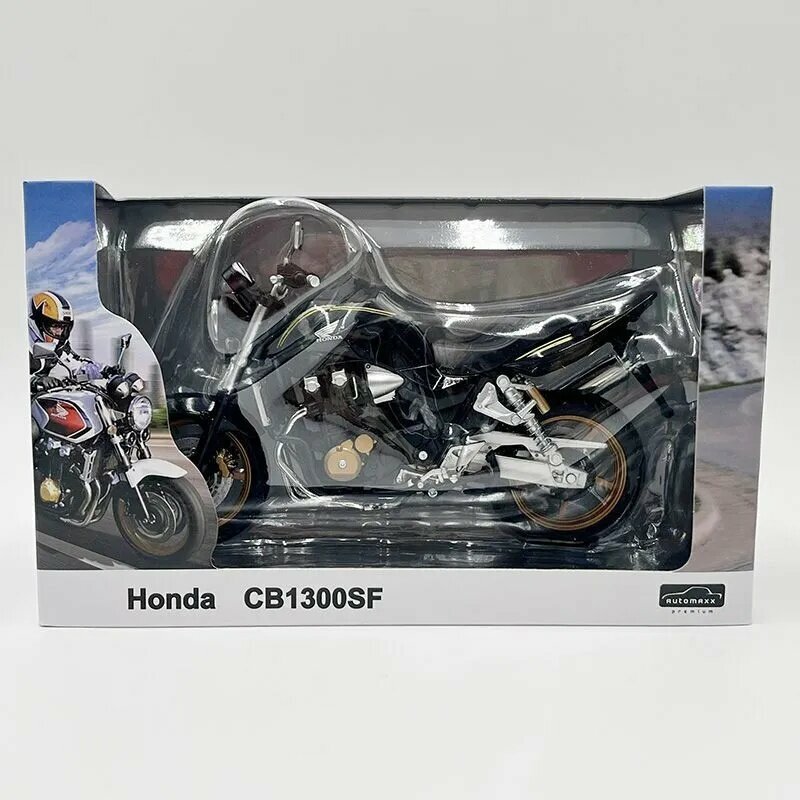 1:12 Литой мотоцикл модель игрушка Automaxx Honda CB 1300SF Уличный велосипед для коллекции