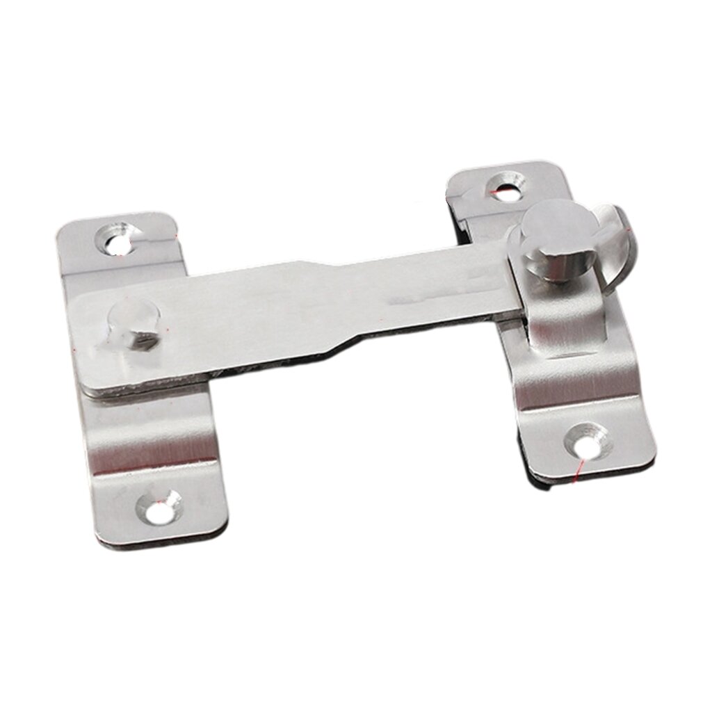 Упаковка из 2-х Незапятнанных Дверных Защелок, Надежного Защитного Замка Для Входов В Сараи, Клеток Для домашних Животных