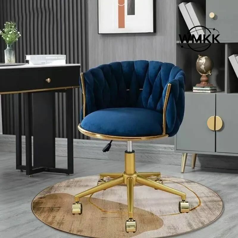 Стул мастера, Искусственная кожа, Королевский синий