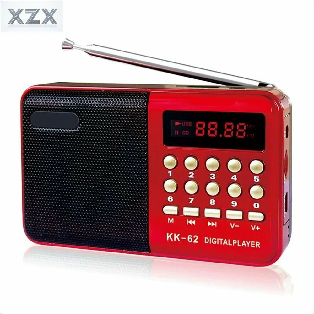 Многофункциональный цифровой FM-радиоприемник, медиа-динамик, MP3-плеер