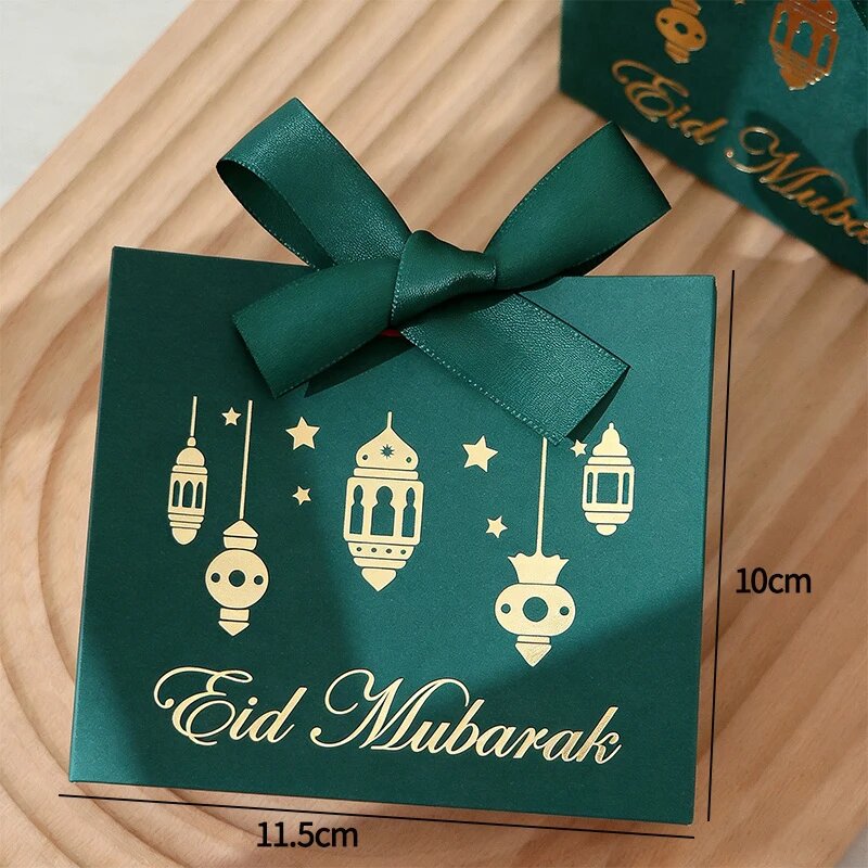 Подарочные пакеты для Рамадана, сумки для конфет Ид Мубарак, исламские мусульманские подарки, упаковочные материалы, украшения для Рамадана 2026