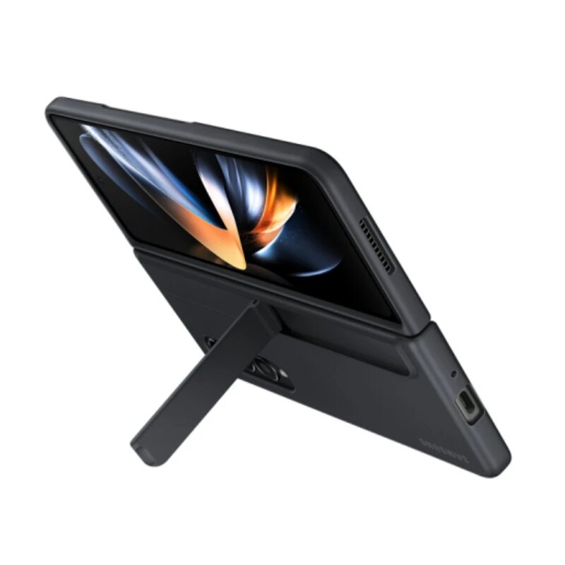 Оригинальный чехол для Samsung Galaxy Z Fold 4, чехол для ручки, чехол для Черный, Just Black case