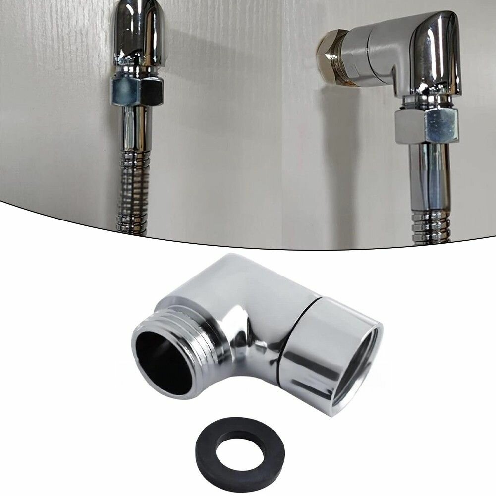 Адаптер для душевого шланга, угловой адаптер для лейки душа, душевой уголок 90 градусов