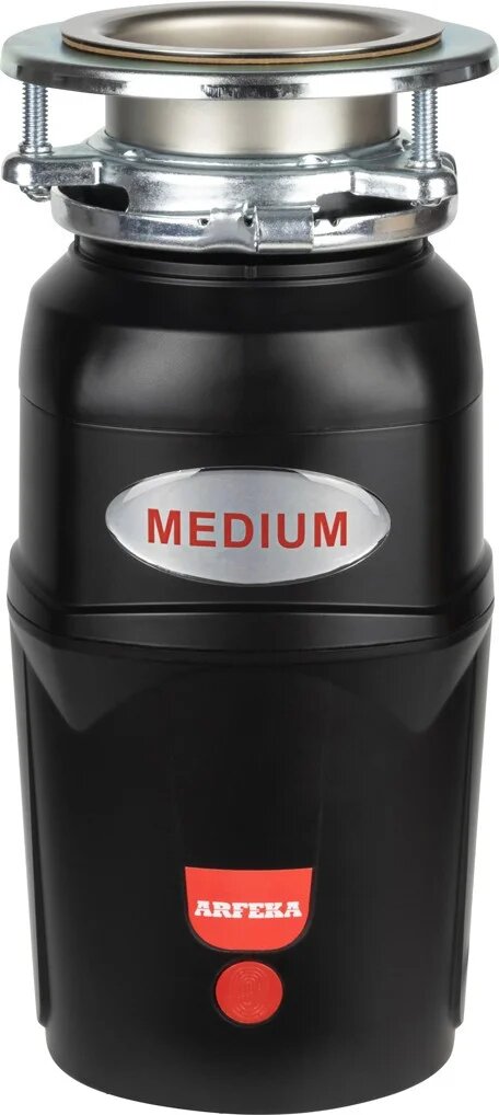 Измельчитель пищевых отходов ARFEKA FWD Medium, 0.75 л. с, 560 Вт, 2600 об/мин, пневмокнопка, камера 1 л