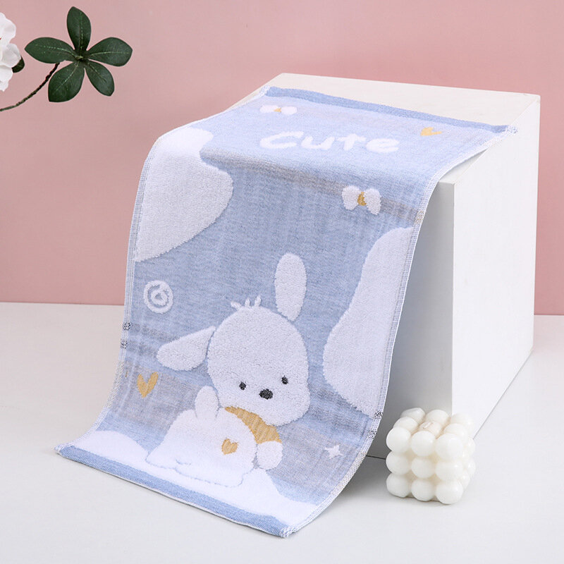 Новое милое хлопковое маленькое полотенце для лица, полотенце для рук в детском саду, домашнее полотенце для лица,