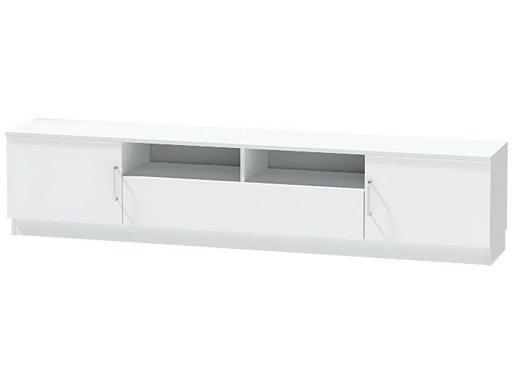 Тумба для ТВ-техники, напольная конструкция, современная - Белый