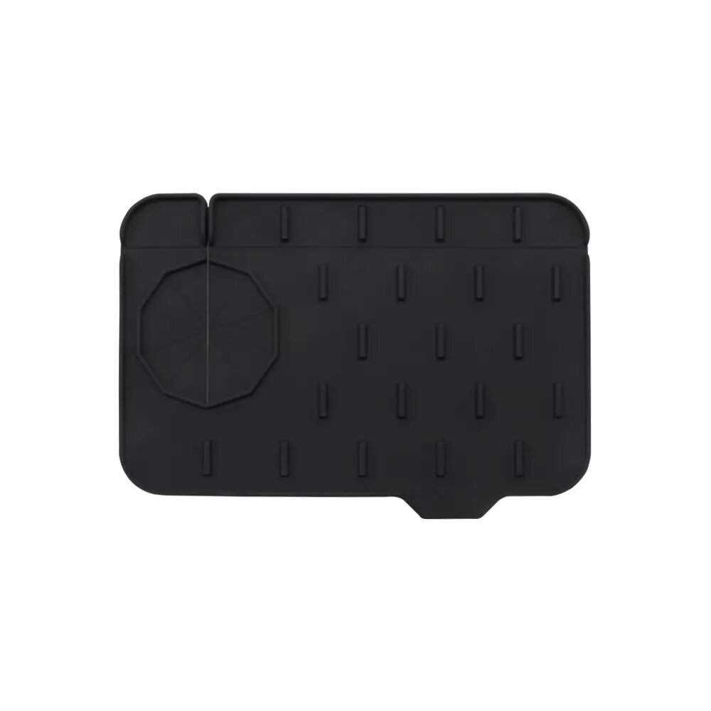 Силиконовый коврик для крана Черный, Black-