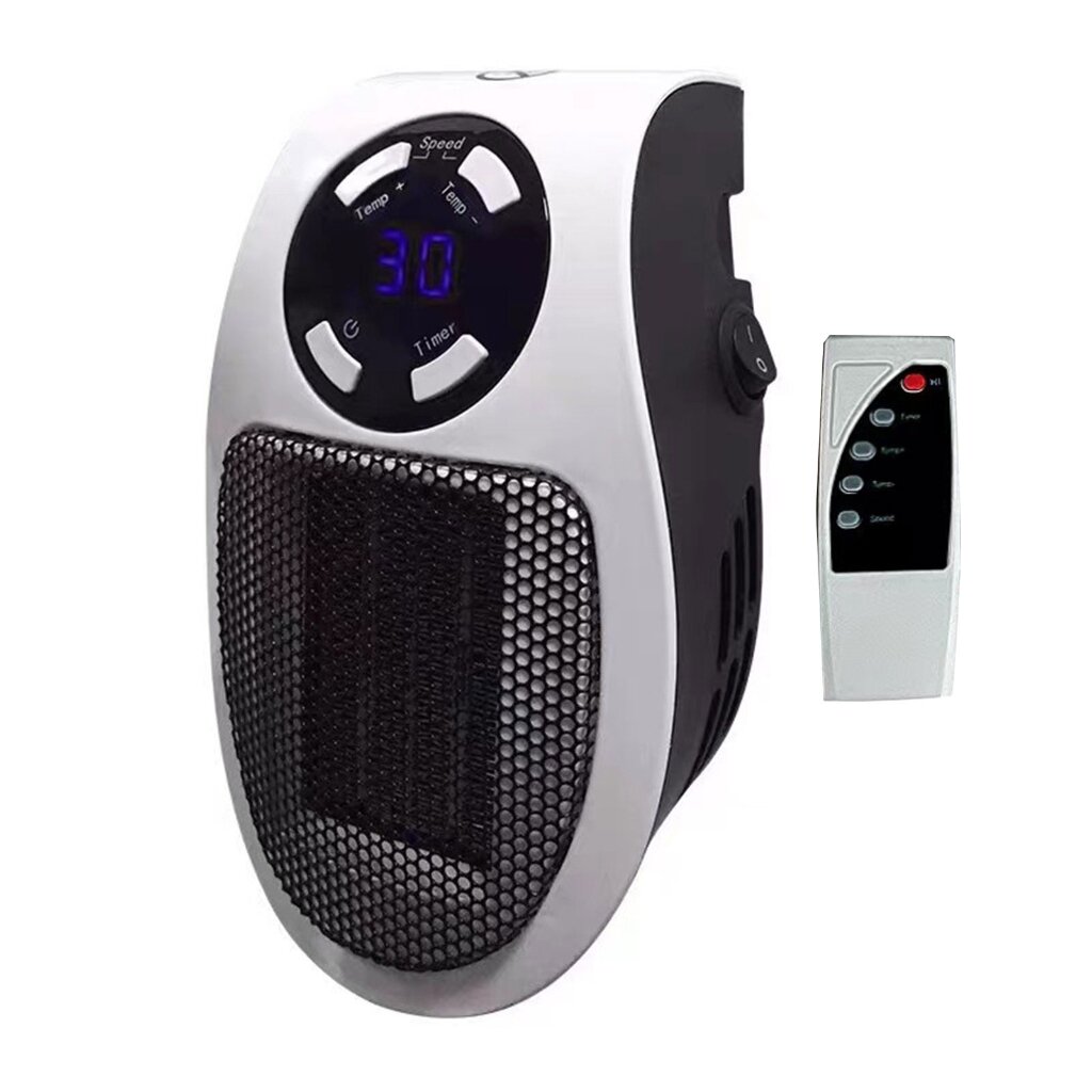 Электрический обогреватель тепловентилятор портативный настенный домашний радиатор для зимы