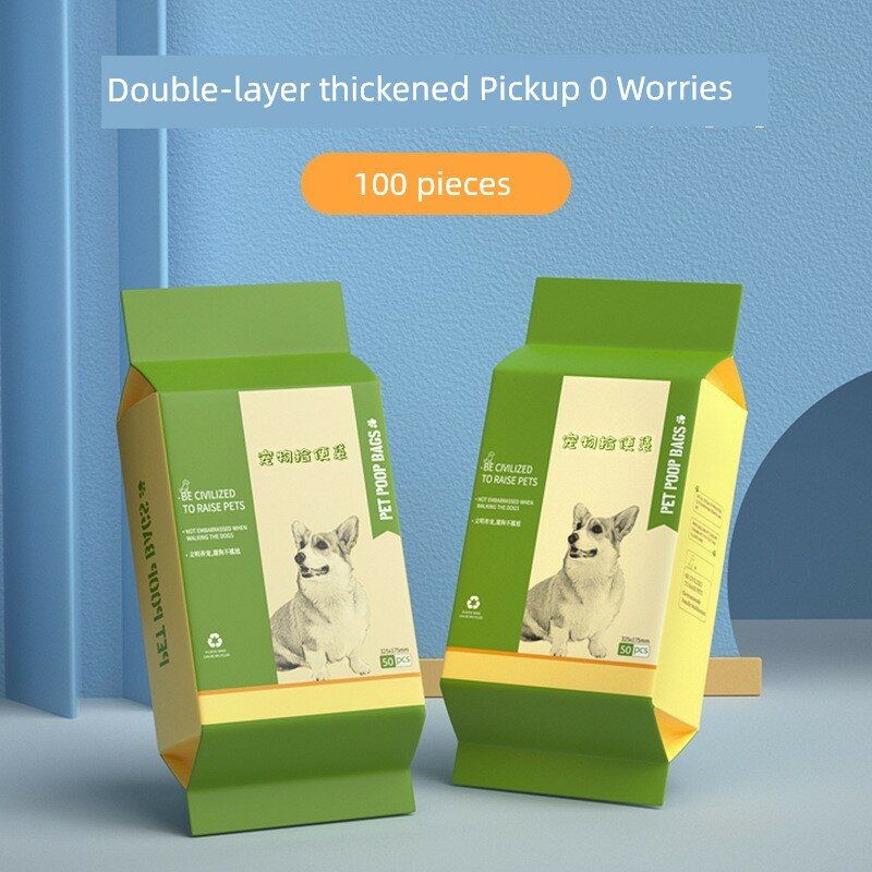 Пакеты для собачьих отходов, пакеты для уборки за собаками, инструмент для сбора собачьих экскрементов, мусорные