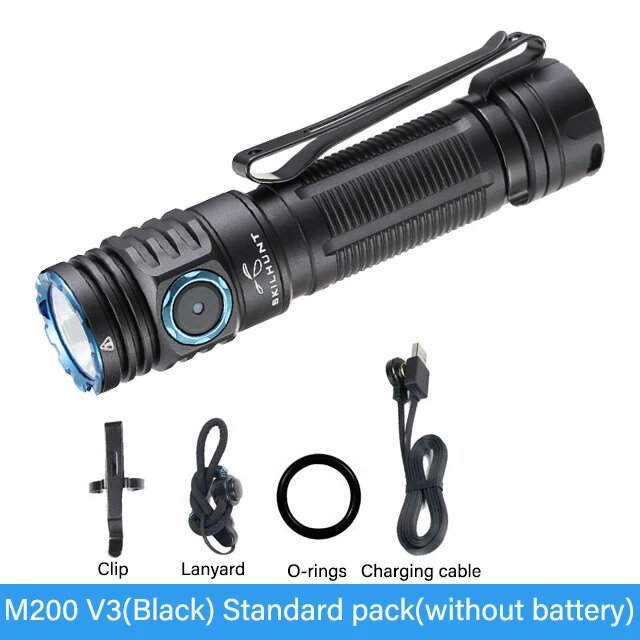 SKILHUNT M200 V3 1400 люмен фонарик M200(black) pack