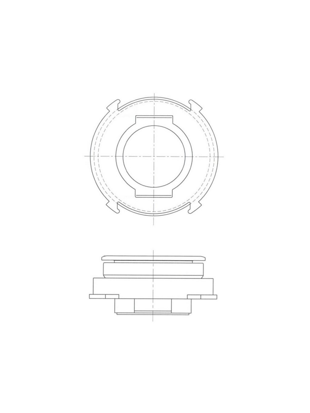 Муфта выключения сцепления механическая TRIALLI CT 0811