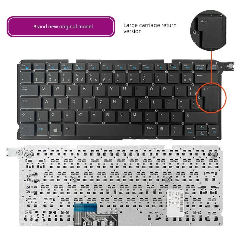 Подходит для клавиатуры DELL Dell Vostro 5460 5470 V5460 14-5480 P41G 14-5439 Совершенно новая полноразмерная