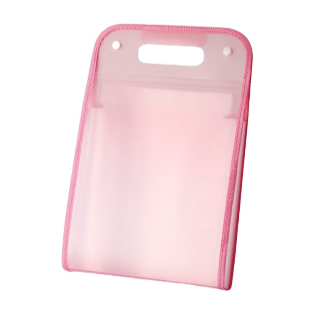 Многозадачный файловый кейс А4, Ретро вишнево-розовый