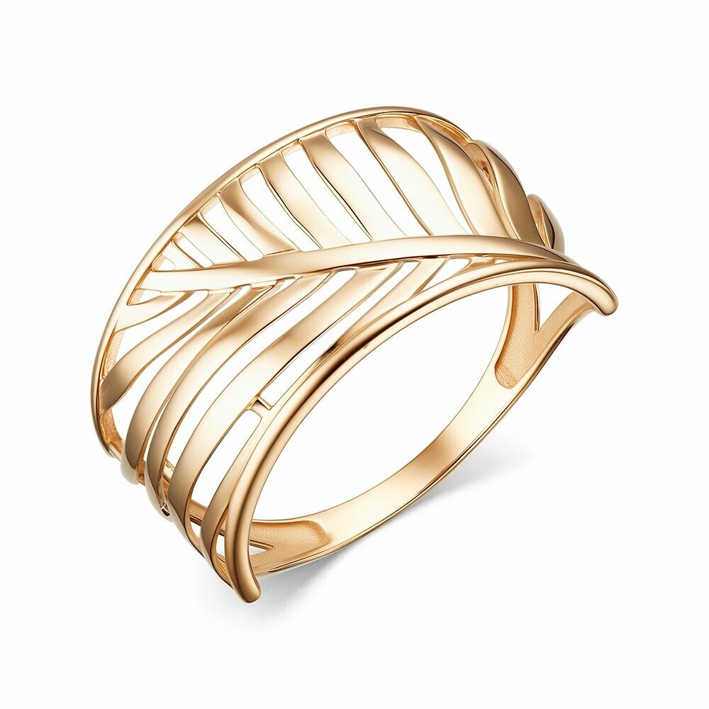 Кольцо, красное золото, 585 проба