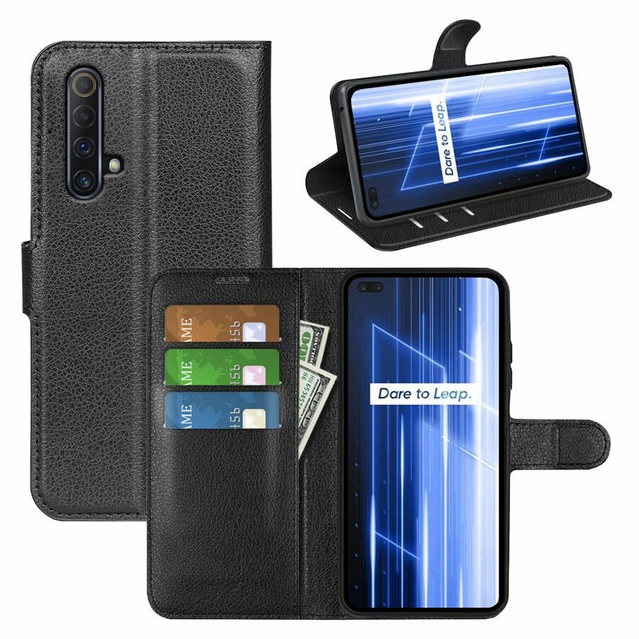 Чехол-книжка PRESTIGE с функцией подставки для Realme X3 Super Zoom черный