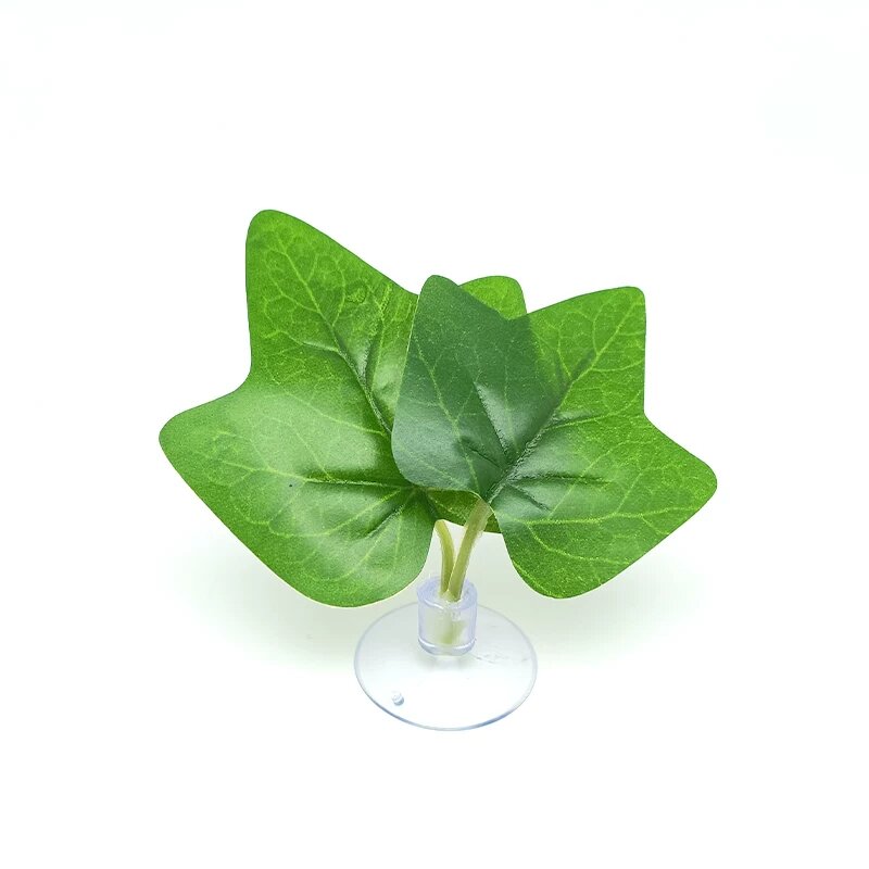 Пюре из фруктов для гекконов, волшебная поилка для животных, имитирующая листья, ландшафтный дизайн с водным элементом,