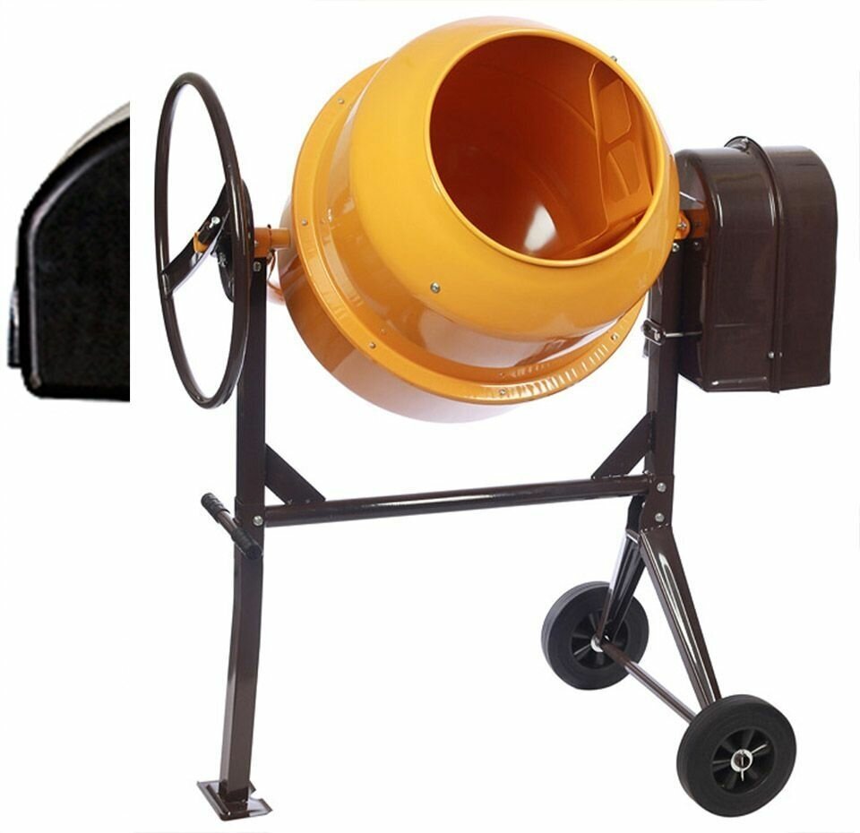 Бетоносмеситель Mitter 200С, мощность 0,65 кВт, объем бака 200 л