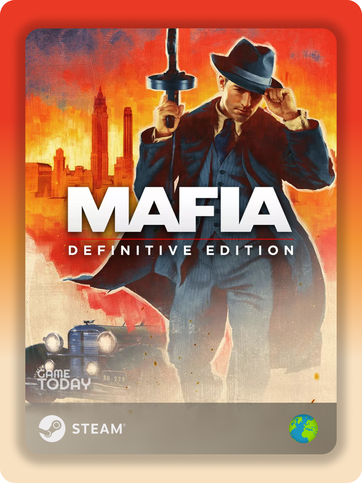 Mafia: Definitive Edition | Игра в Steam | PC | Steam Deck | Ключ | Регион активации Все страны