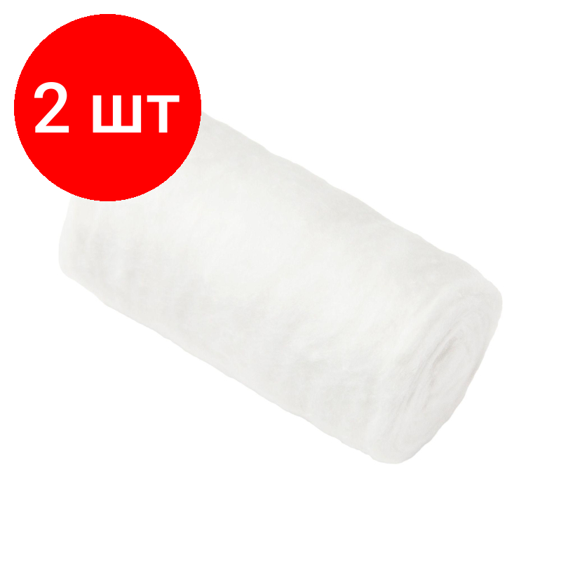 Комплект 2 штук, Вата хир. нестер. гигроск. 250г, Лейко