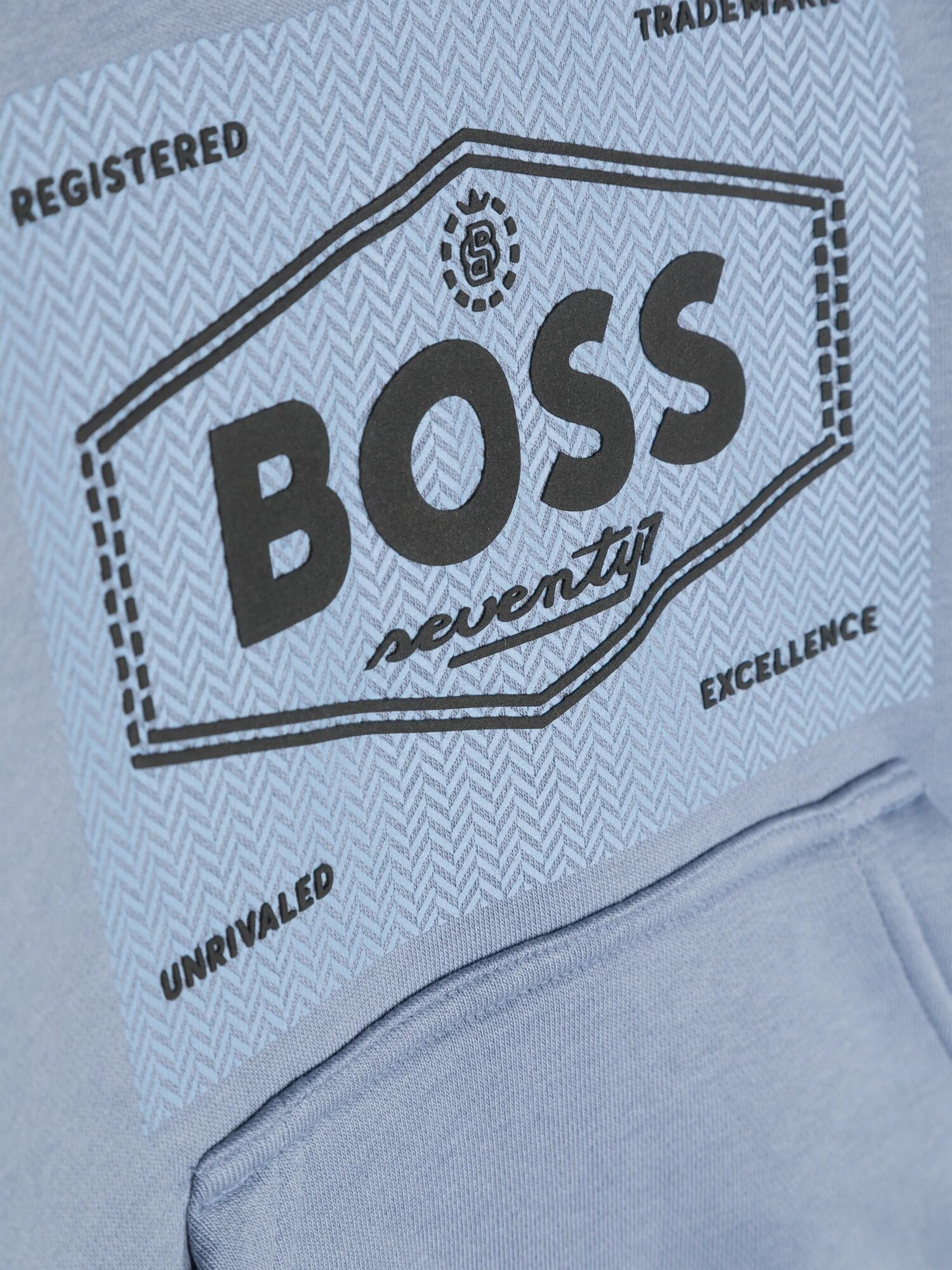 Толстовка BOSS, размер 4 года, синий — фото 1