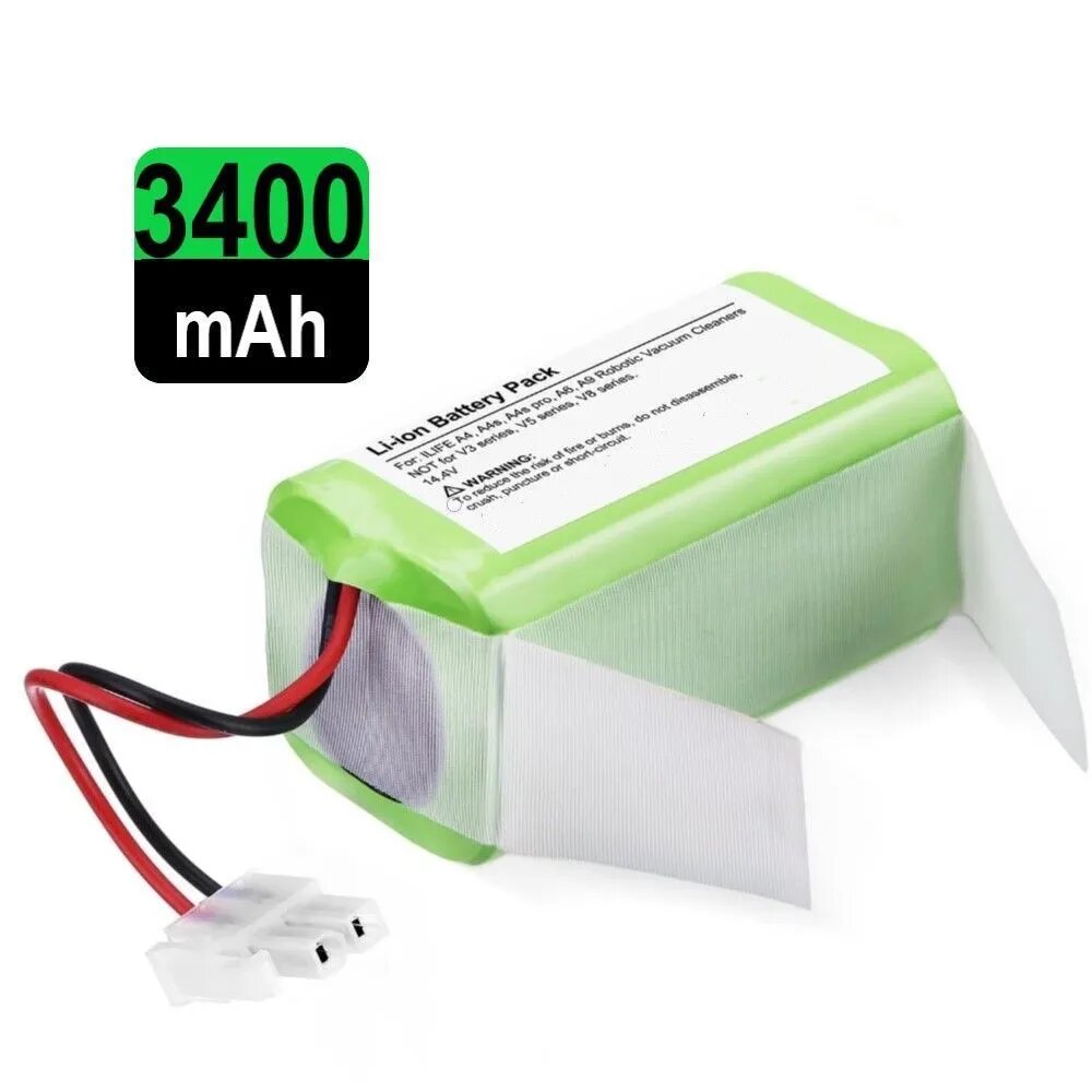 Аккумулятор для робот пылесоса iClebo Arte YCR-M05, YCR-M05-10 / EBKRWHCC00978 (14.8V, 3400mAh)