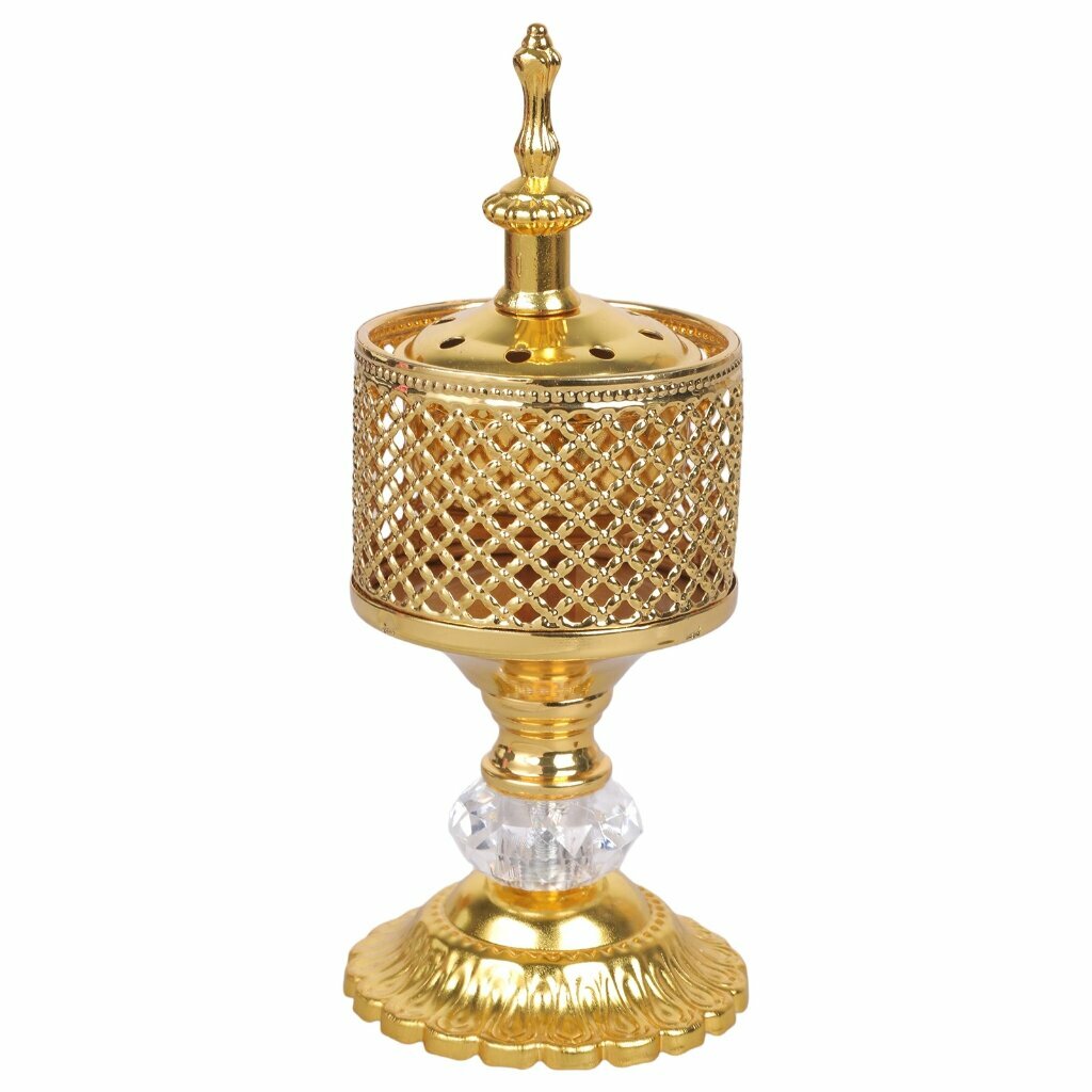 Украшение курильницы для благовоний металлическая коробка из сандалового дерева ароматерапевтическая горелка-стиль три