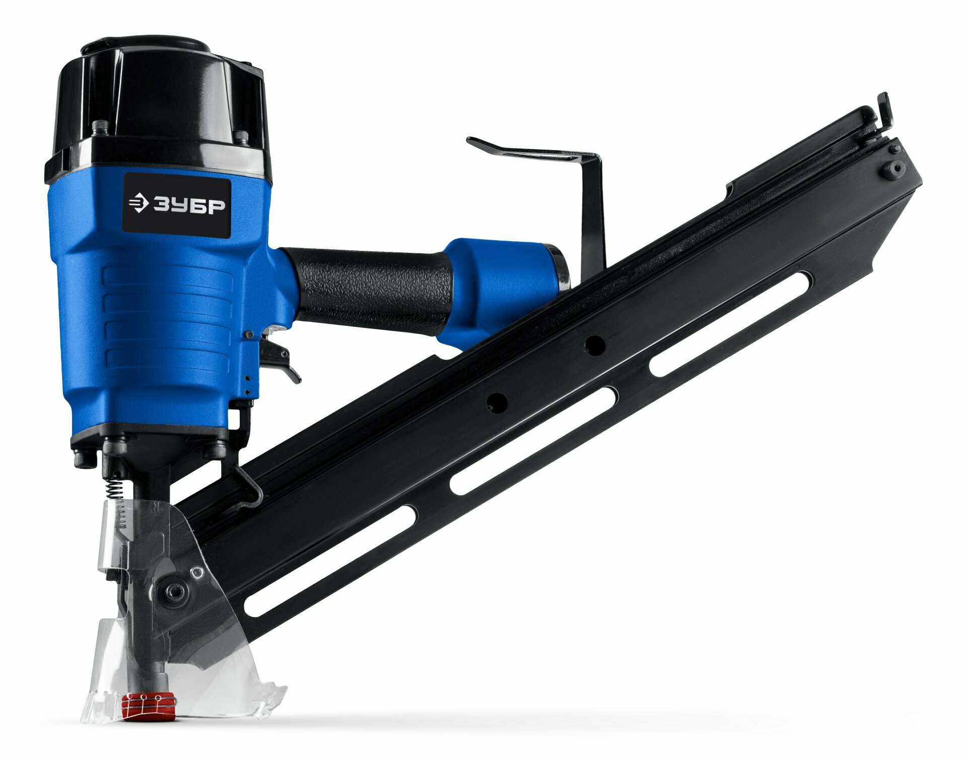 ЗУБР SN34-90, пневматический нейлер для реечных гвоздей ЗУБР SN34/D34 (50-90 мм) профессионал (31924)