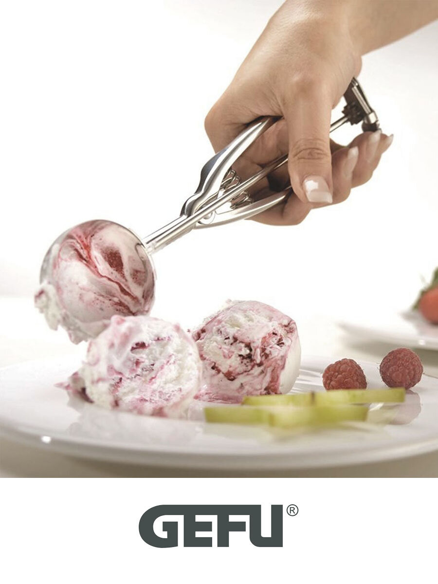 Ложка для мороженого Gefu Gepalina, 22,5 см, 5 см, нержавеющая сталь