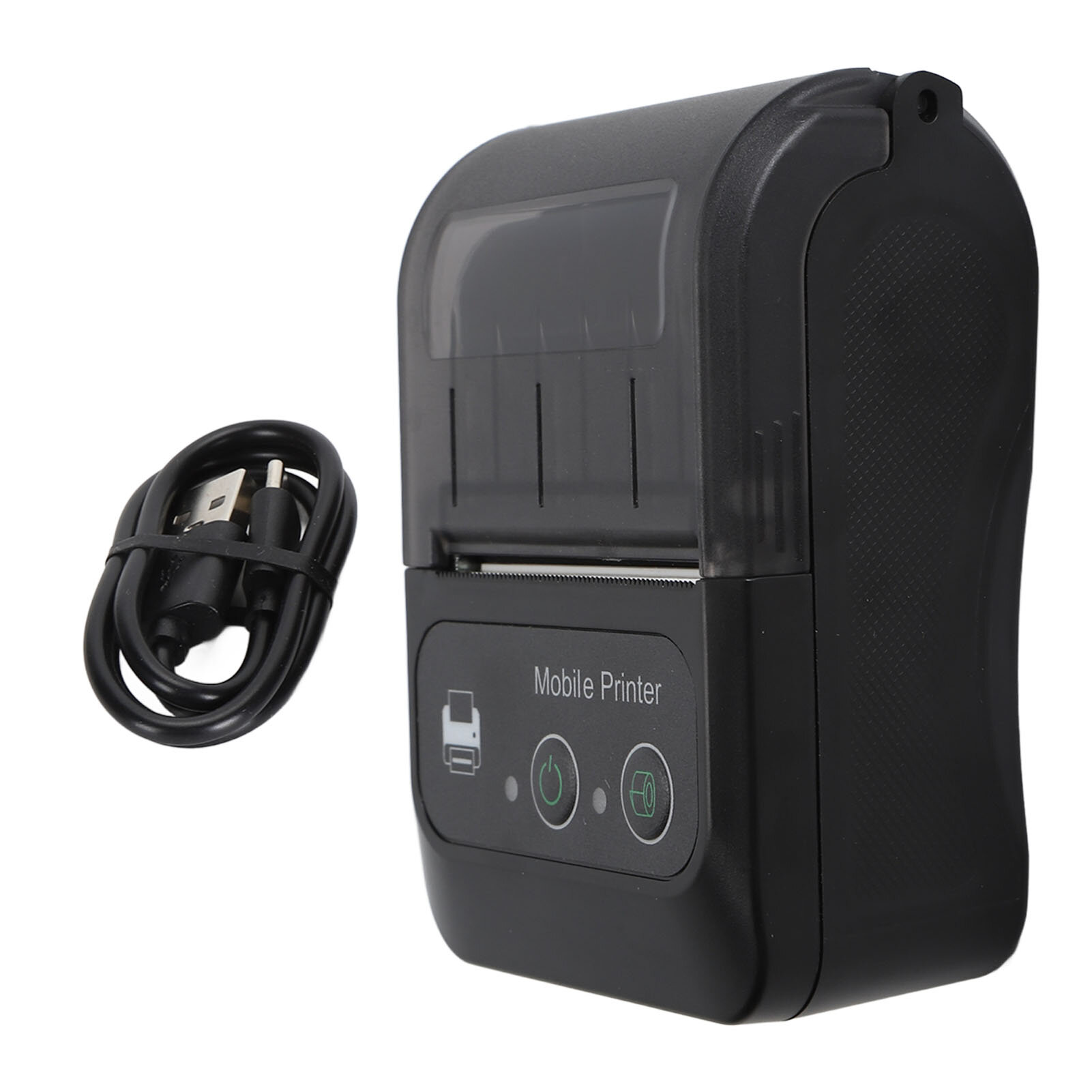 Bluetooth Thermal Cement Printer 48 -мм портативный беспроводной мобильный тепловой принтер 1500 мАч для ресторана Cafe Shop