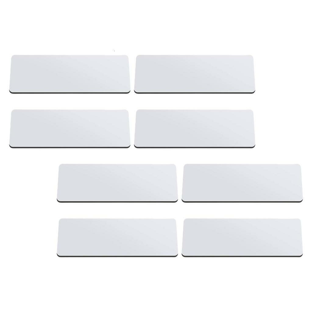 Записываемая белая именная этикетка с брошью-булавкой, Сублимационные именные значки с булавкой