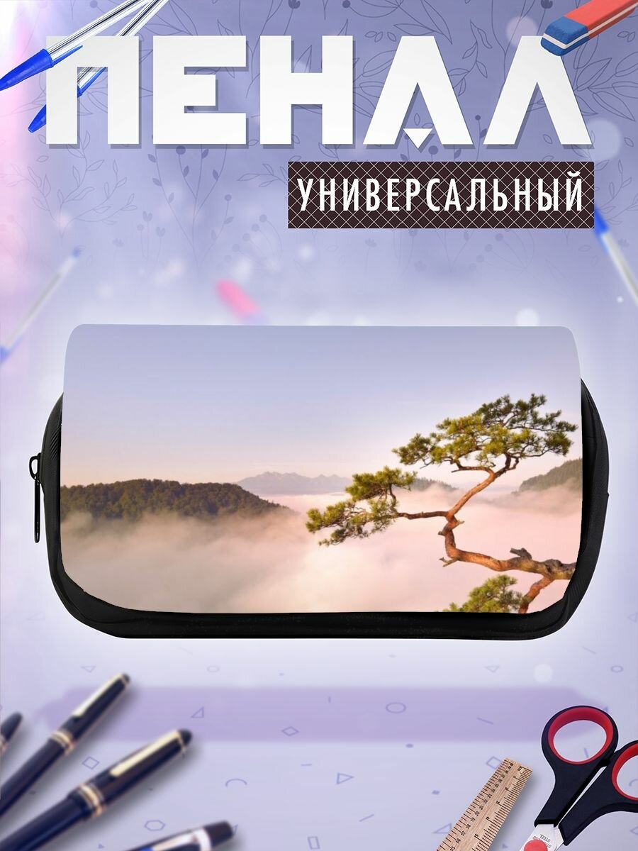 Школьный пенал дерево природа