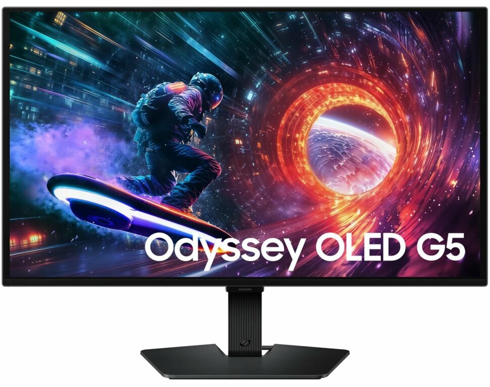 27" Монитор Samsung Odyssey G5 G50SF S27FG502SI, 2560x1440, 180 Гц, OLED, черный