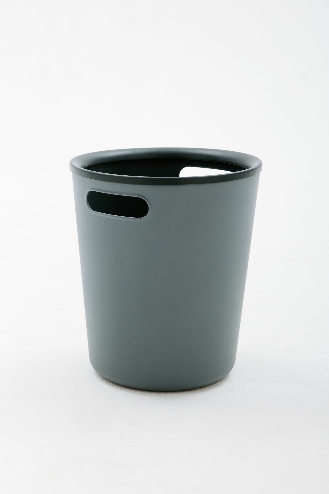 Корзина для мусора 10л Folk графит