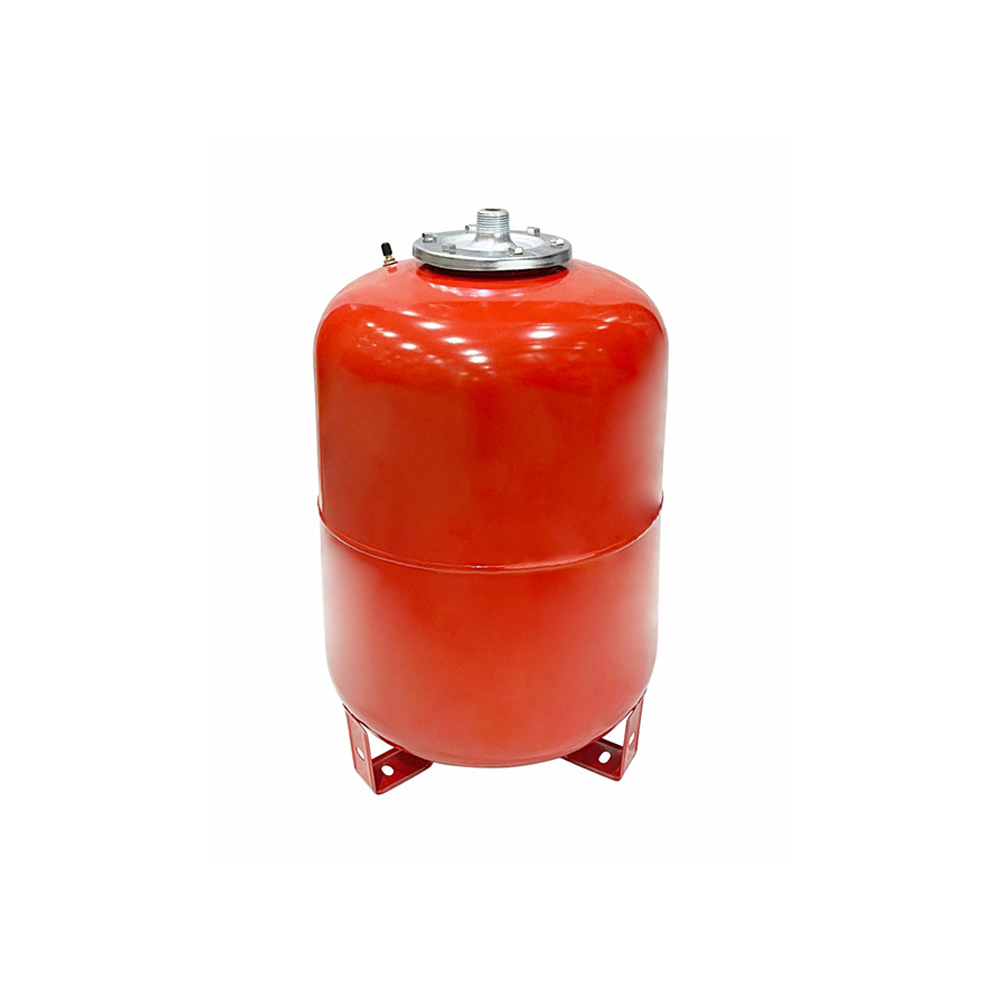 Расширительный бак верт. VALFEX . RV 50л. Красный с маленькими ножками (VF. RV.0050)