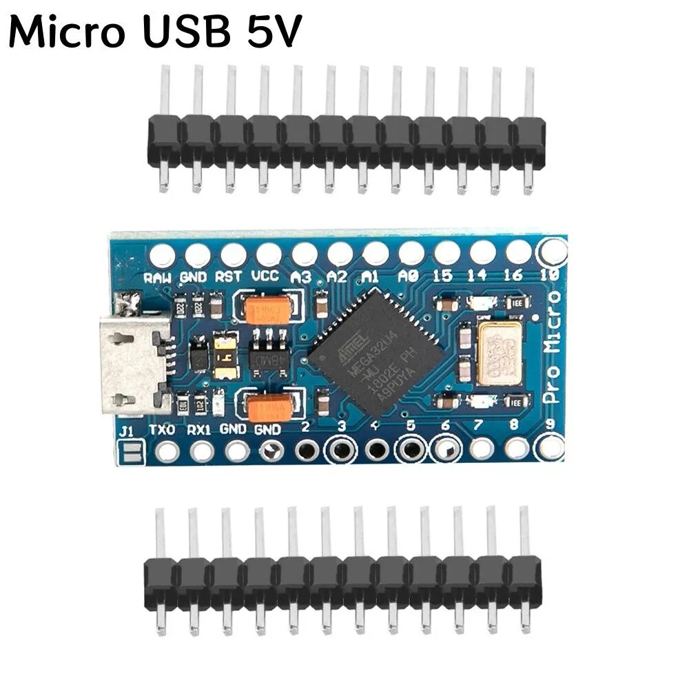 Pro Micro ATMEGA32U4 Модуль 5 В/16 МГц Плата Для Arduino