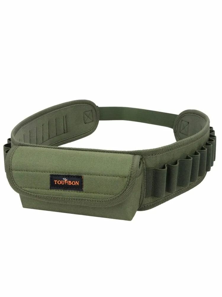 Пояс для патронов 12GA нейлоновый патронный чехол зеленый
