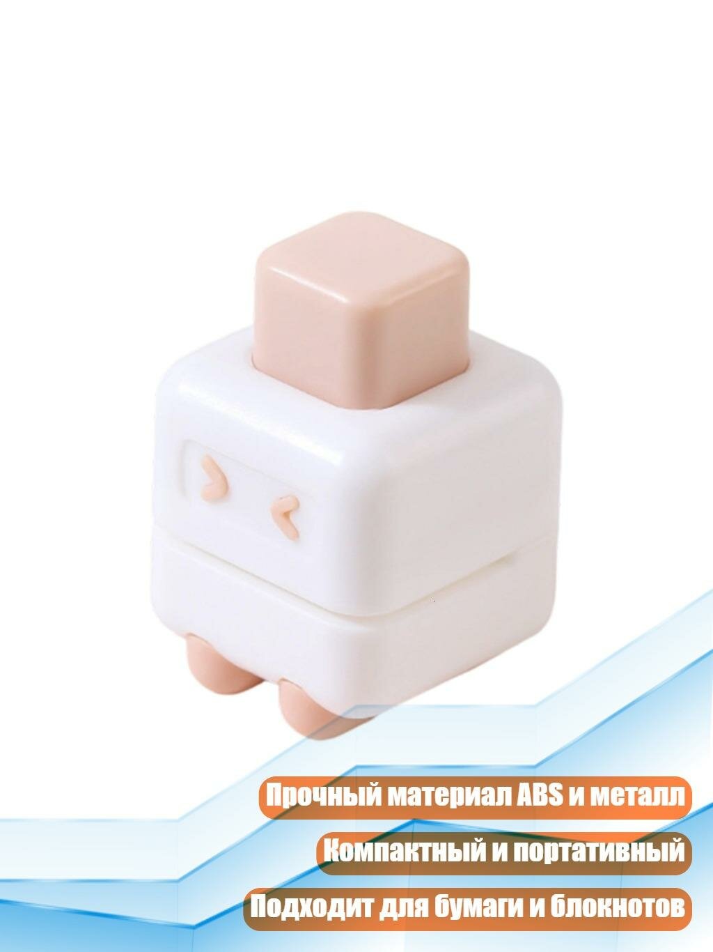 Одноотверстный перфоратор 5 мм для бумаги, Розовый