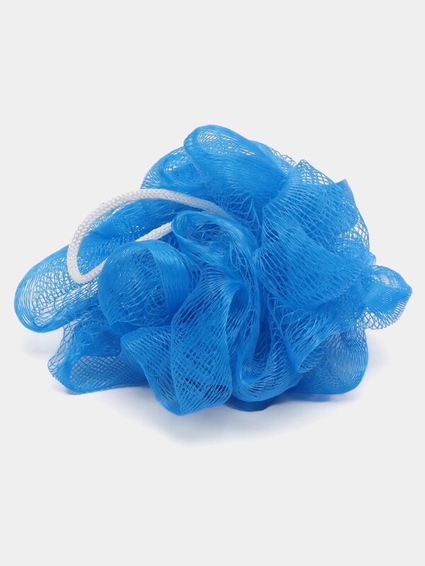 Мочалка для душа "Бант" малый цветной, d-10 см, 20 г, 5 цветов / 30