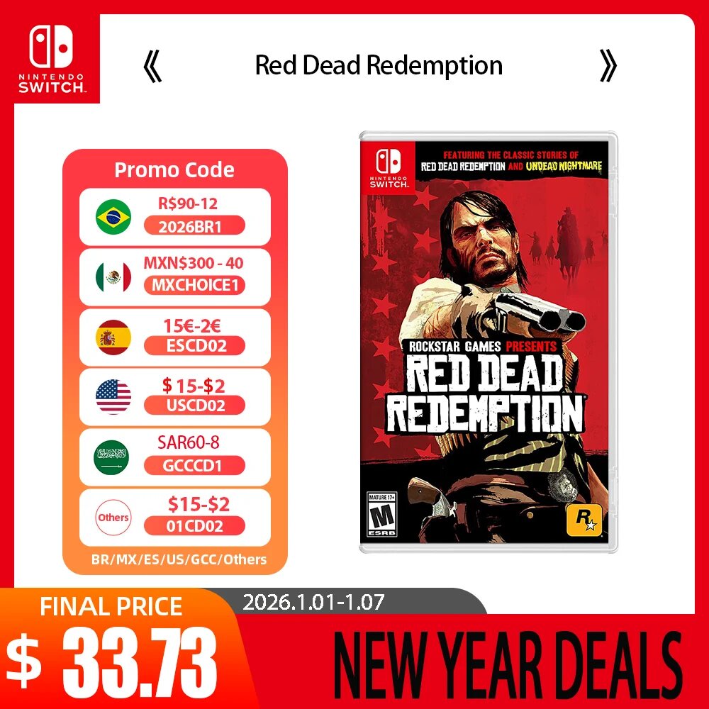 Nintendo Switch Картридж Red Dead Redemption — фото 1